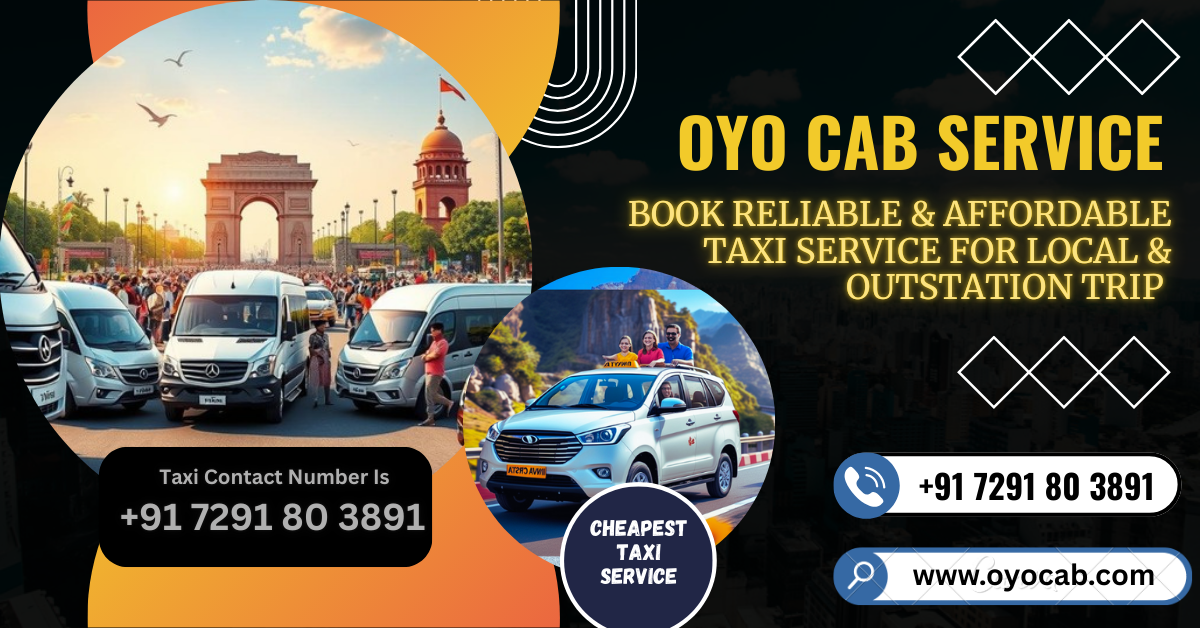 OYO Cab Service – Reliable & Affordable Taxi Booking | Local ...